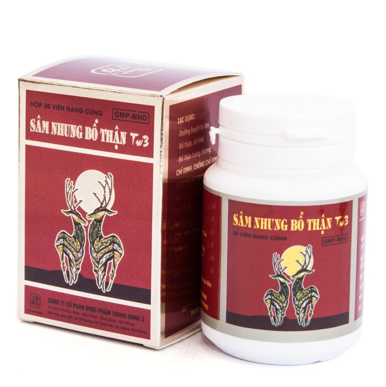 Sâm nhung bổ thận tw3 trung ương 3 có thực sự hiệu quả 1️⃣